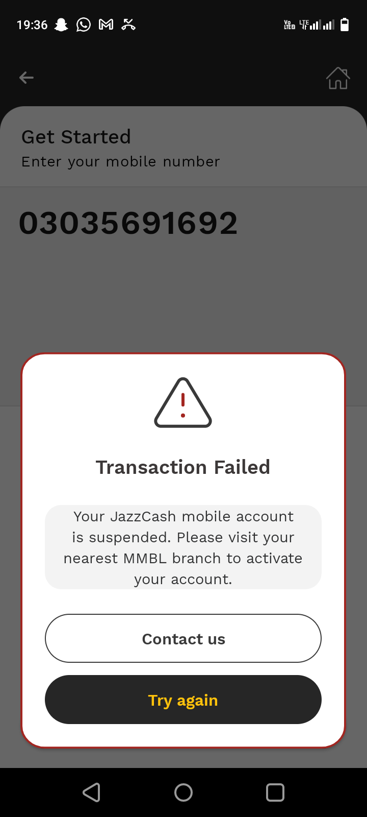 Jazz Cash Complaints and Reviews | Submit a Complaint