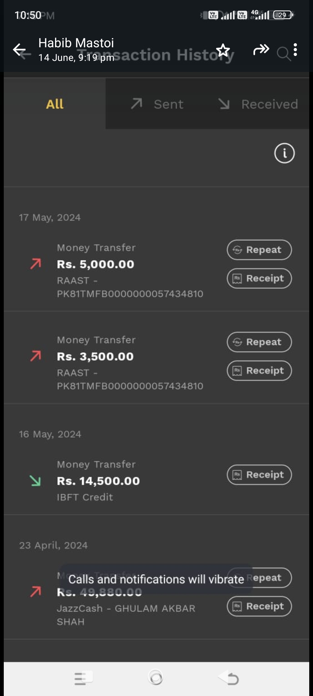 Money transfer problem | Complaint.pk