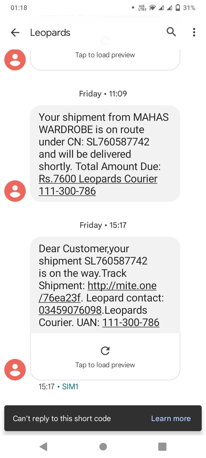 Leopards Courier Complaints and Reviews | Submit a Complaint