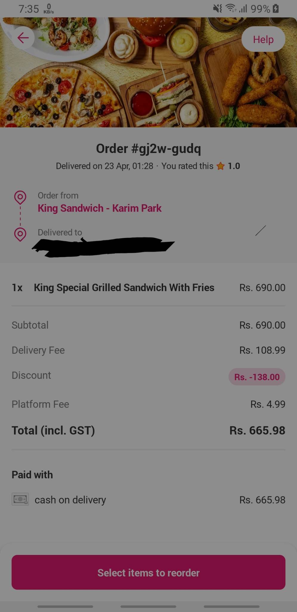 Foodpanda Pakistan Complaints and Reviews | Submit a Complaint