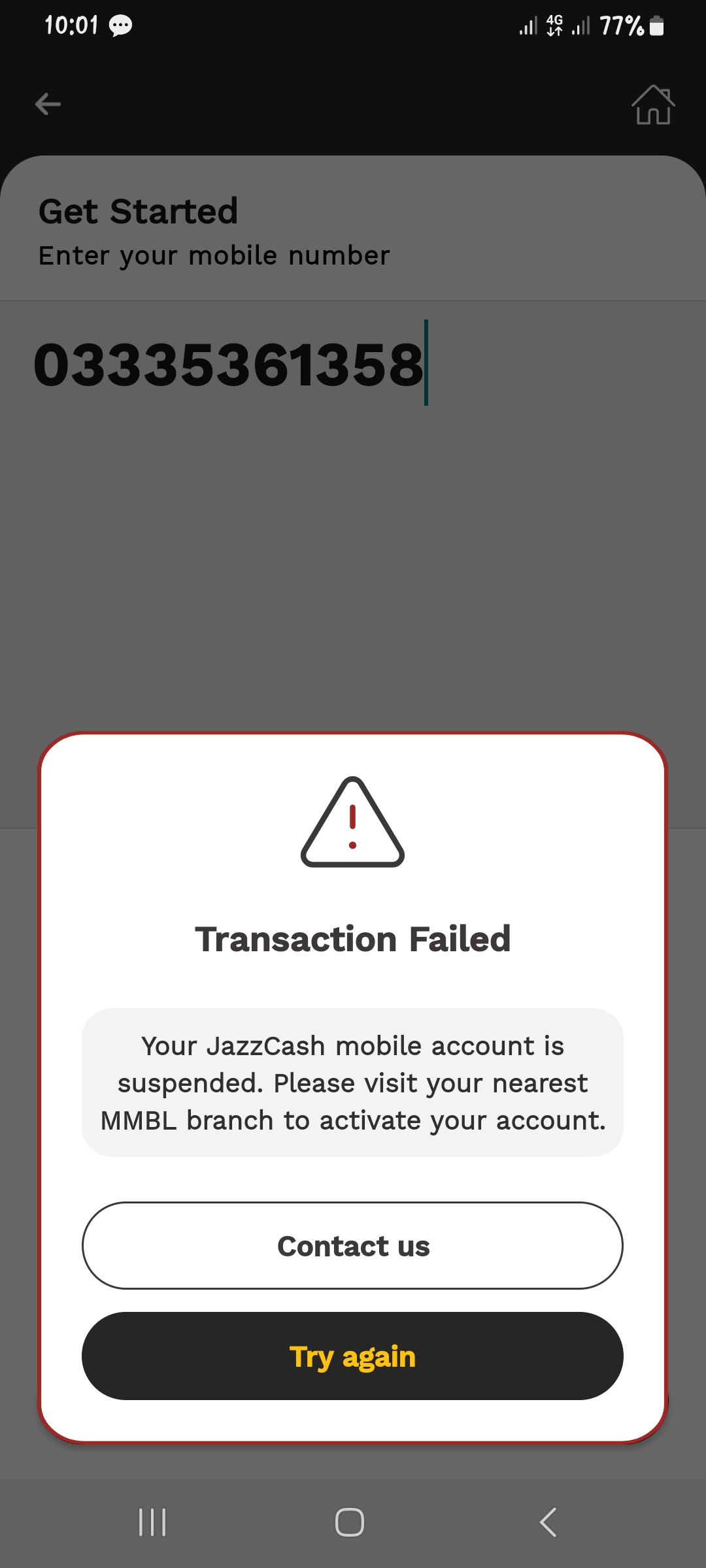 Account locked | Complaint.pk